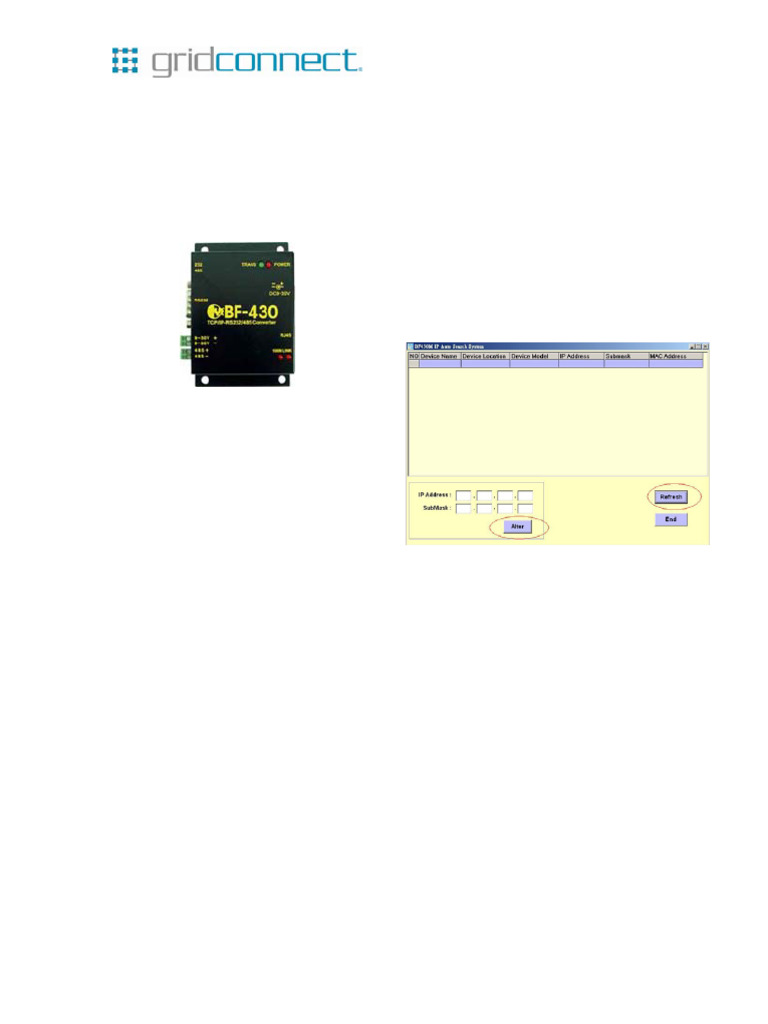 GC BF 430 QuickStart | PDF | Ip Address | Computer Science