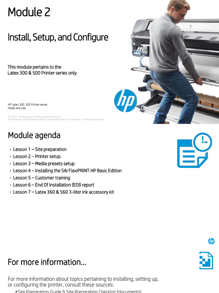 Latex 300 500-Install Use Mod2 Install Setup | PDF | Printer (Computing) | Computer Network