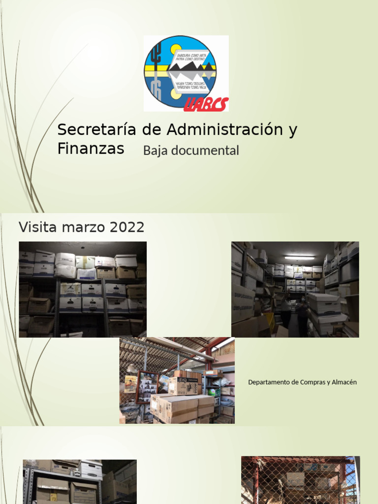 Evidencia Baja Documental | PDF