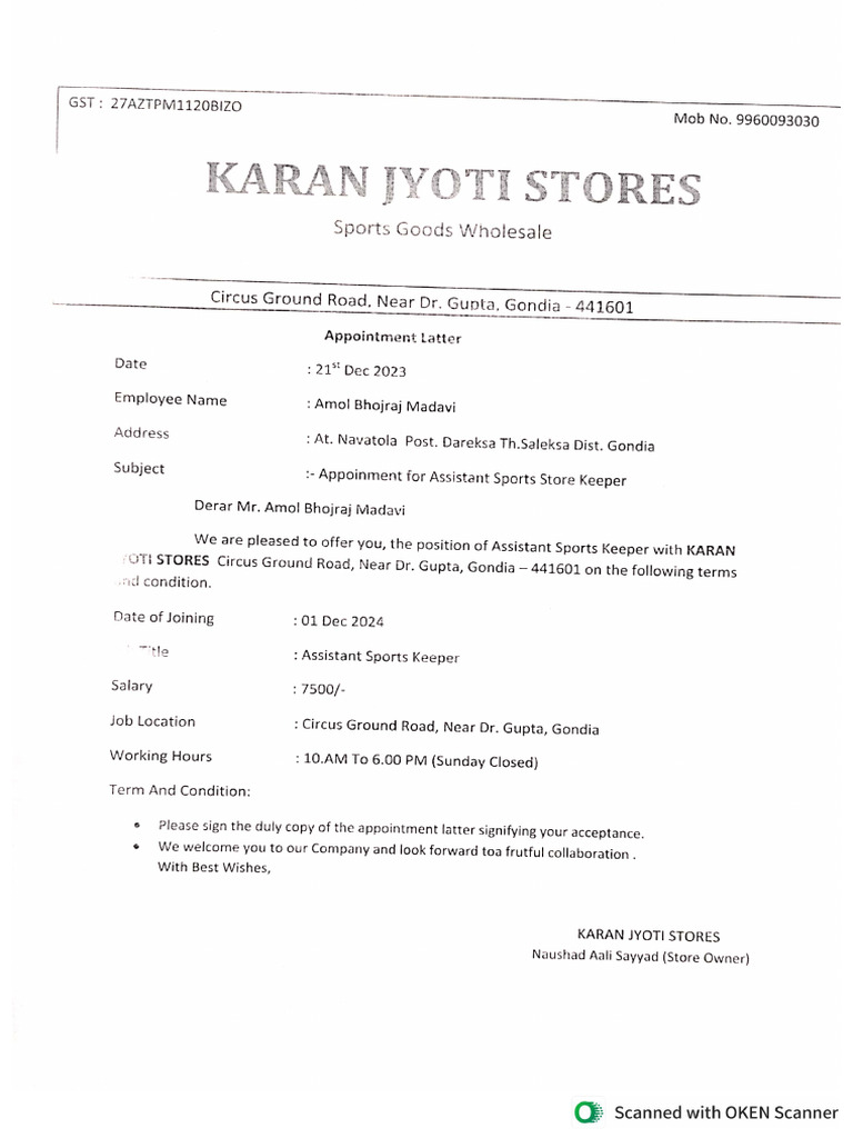 SP - Karan Jyoti Sports Club | PDF
