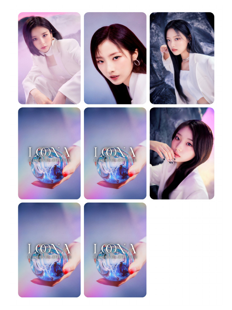 Photocards PDF LOONA The Origin 0 | PDF