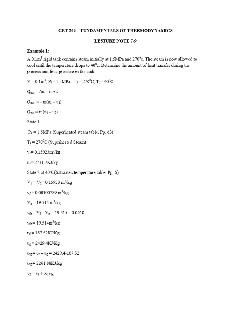 GET 206 Lecture Note 7-9 | PDF | Nozzle | Turbine