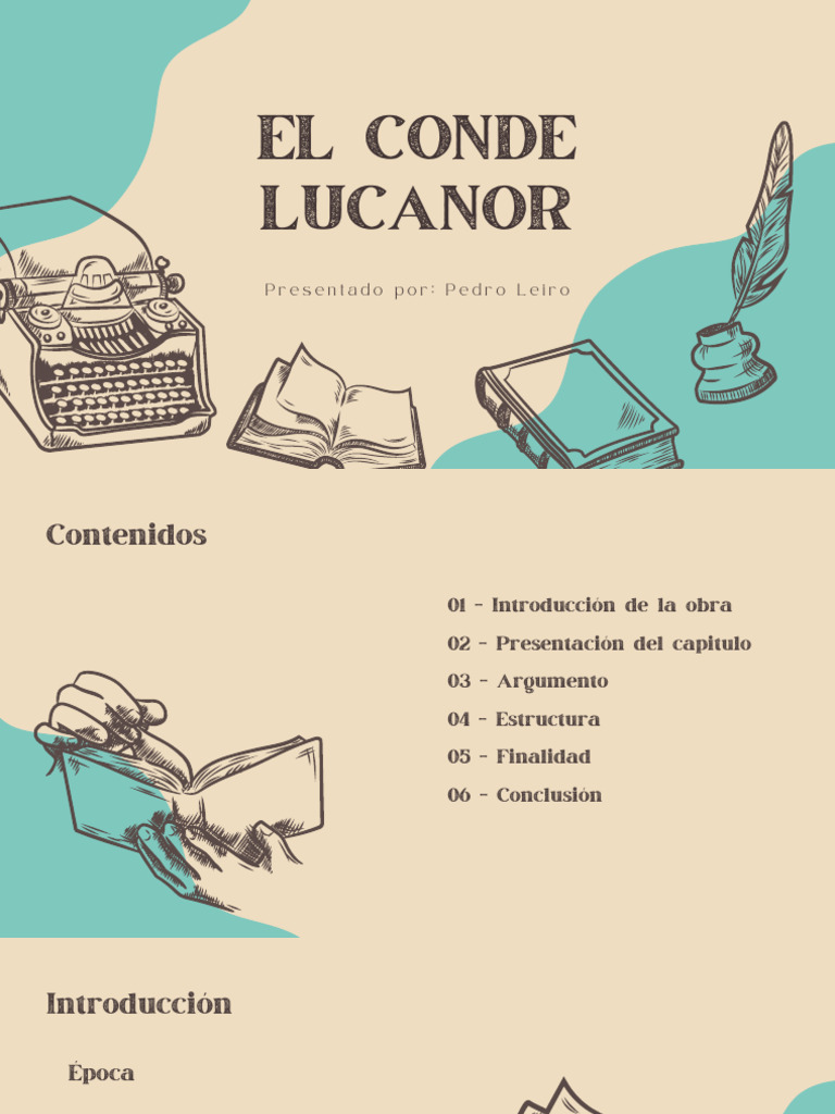 Análisis de "El Conde Lucanor" | PDF