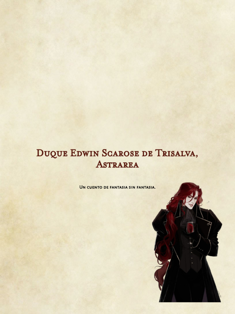 Duque Edwin Scarose de Trisalva, Astrarea - The Homebrewery | PDF | Pelo