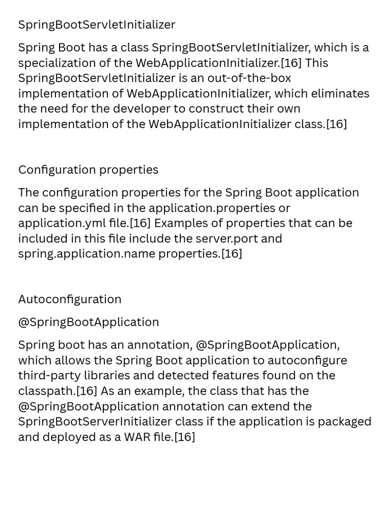 Springbootintialiser | PDF