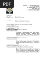 Curriculum Vitae Sandra | PDF