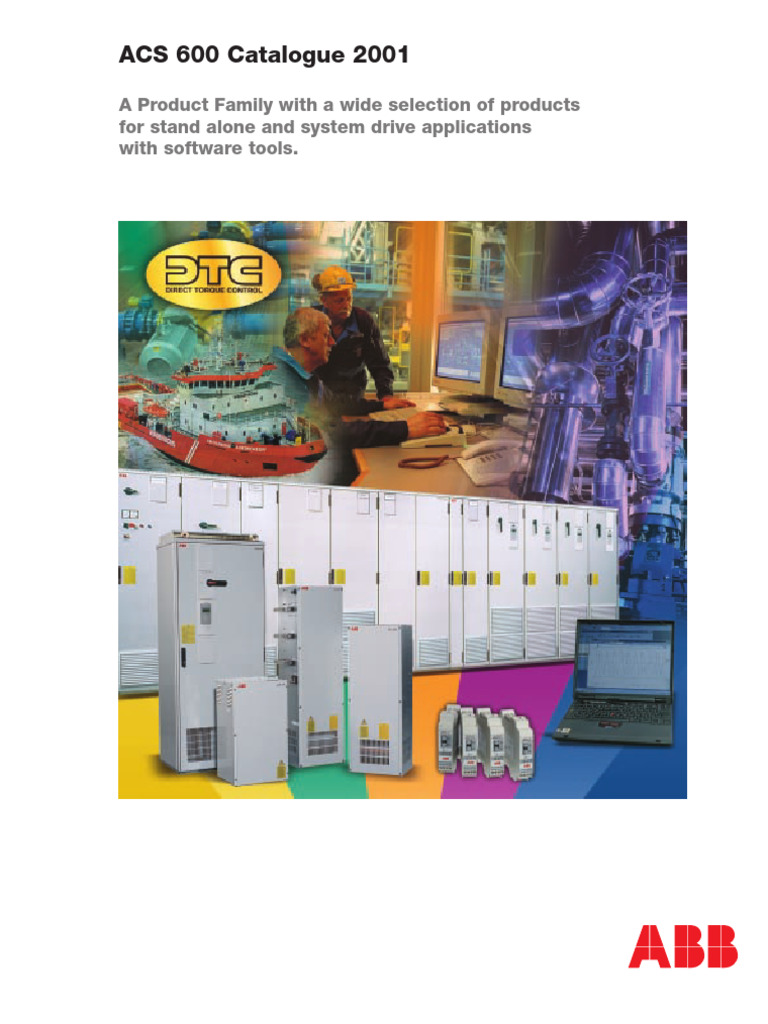 Speed Control Starter ACS 600 | PDF | Electric Motor | Alternating Current
