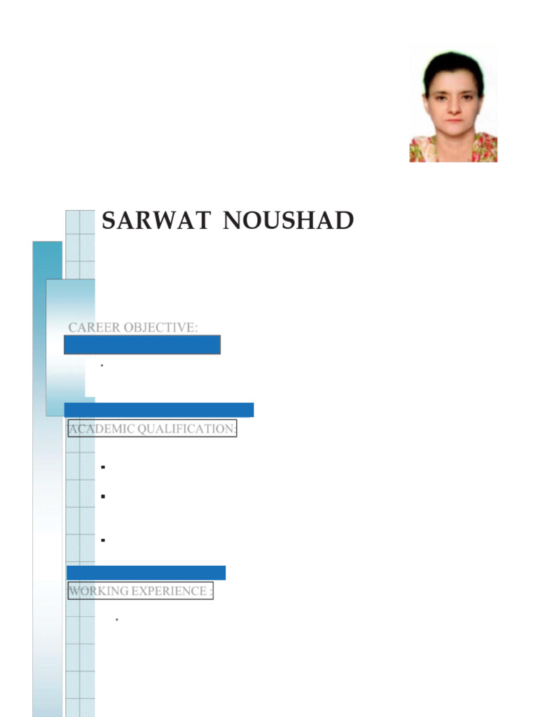 Sarwat Noushad | PDF