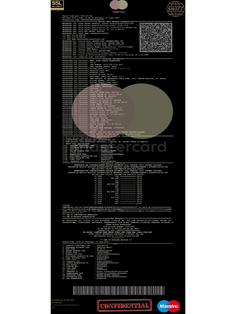 Master Charger Usd Aureo Korndorfer Certf (10) - 250117 - 000145 | PDF