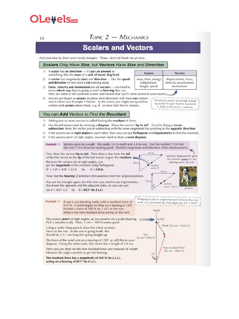 Topic 2 - Mechanics | PDF