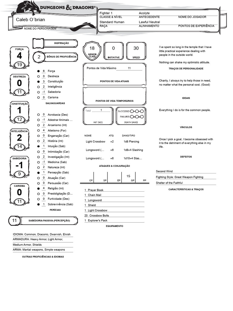 New Adventurer _ Roll20 Characters | PDF | Temple