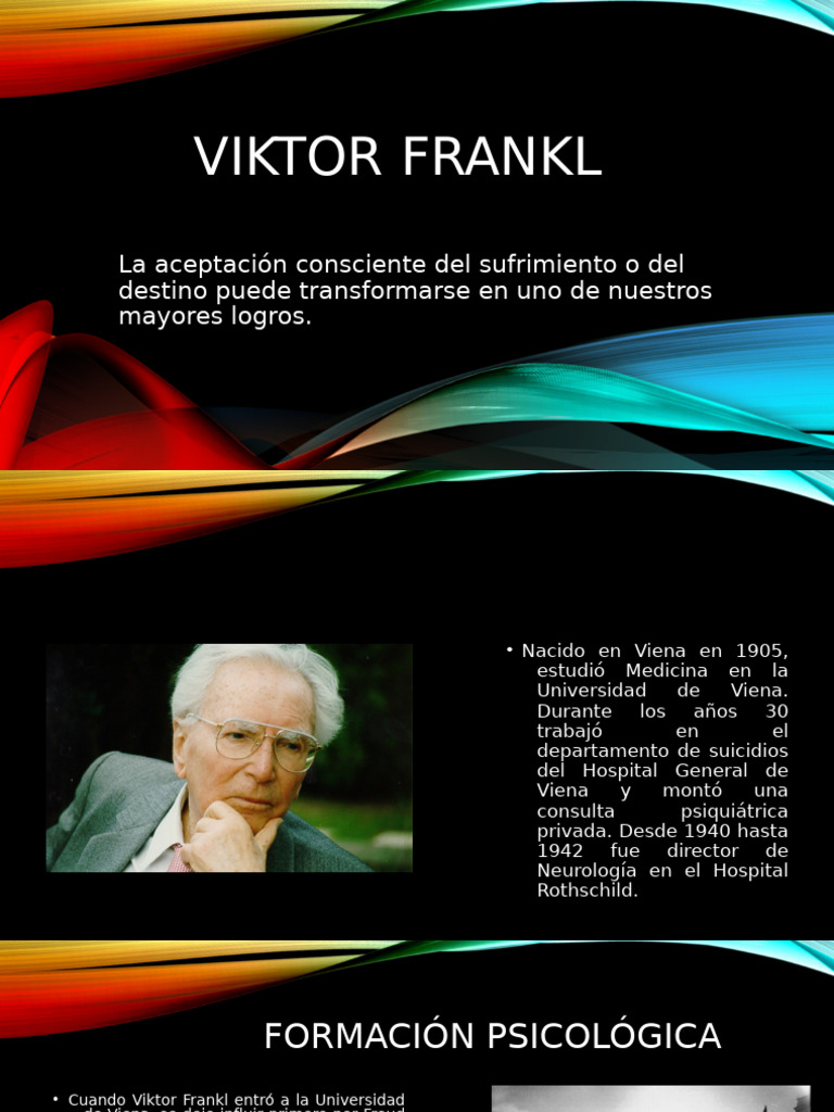 Viktor Frankl | PDF | Amor | Sufrimiento