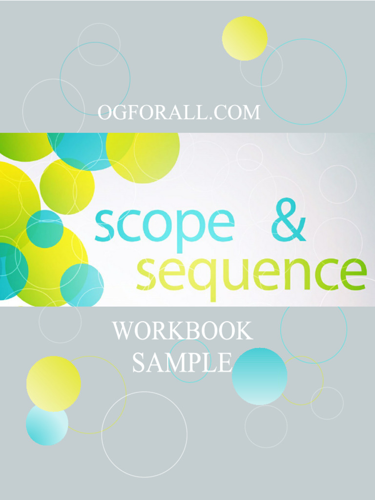 Scope and Sequence Sample | PDF
