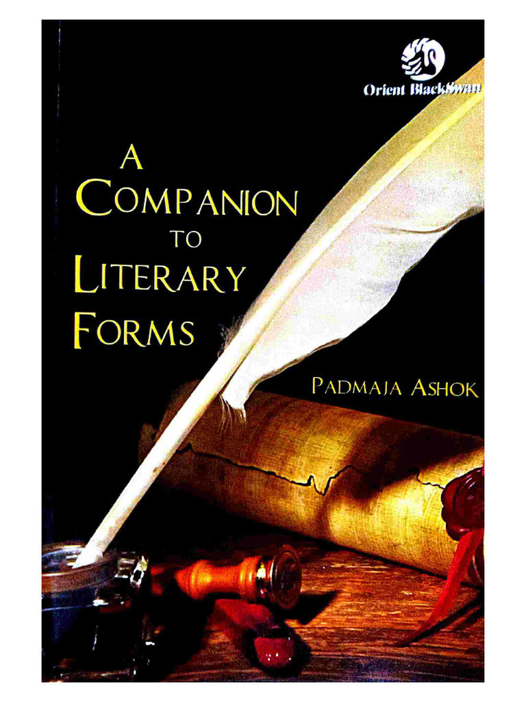 A Companion To Literary Forms (Padmaja Ashok) (Z-Library) | PDF