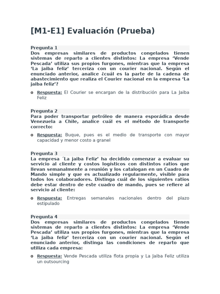 Gesti N de Transporte y Distribuci N M1 y M4 | PDF | Logística | Software
