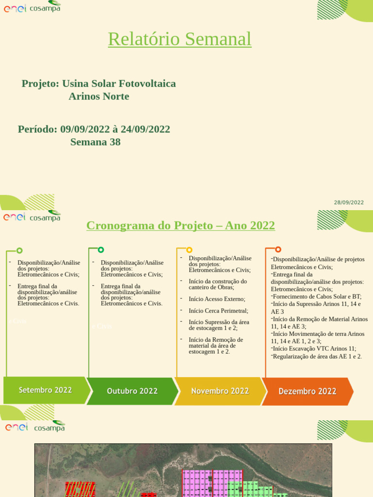 Relatório Semanal Apresentação Oficial | PDF | Energia sustentável
