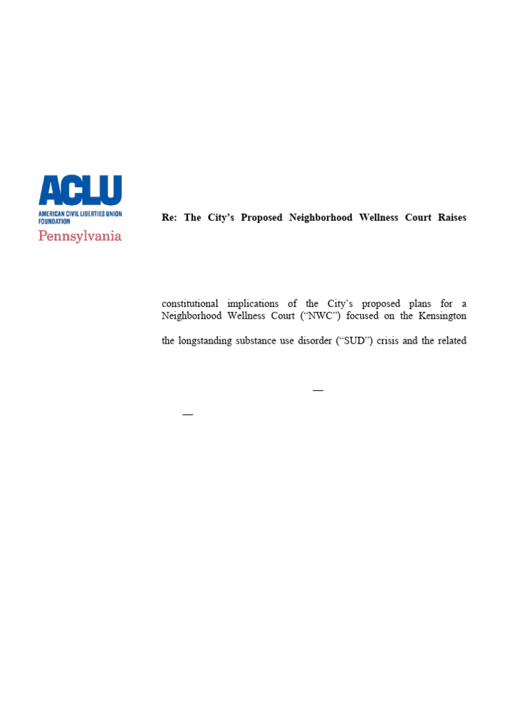 Legal Org Kensington Advo LTR Final Jan2025 | PDF | Plea | Justice