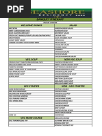 FGH Lunch Menu | PDF | Sauce | Hamburgers