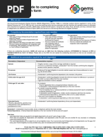 6010 GEMS Motivation For Option Change Form P4 | PDF | Gemstone