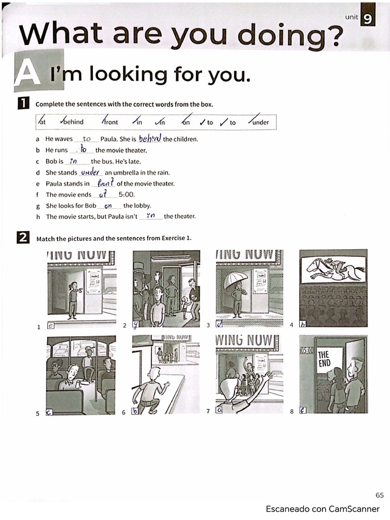 WORKBOOK UNIT 9 | PDF