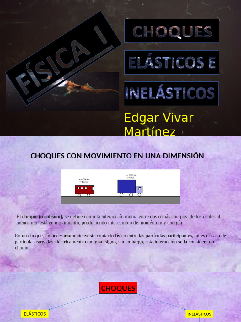 6B Choques | PDF | Fenomeno fisico | Mecanica clasica