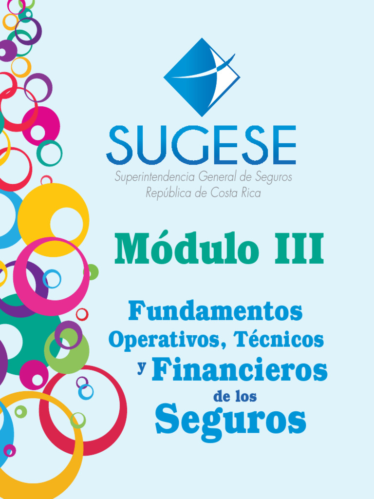 SUGESE III Módulo | PDF | Reaseguro | Seguro