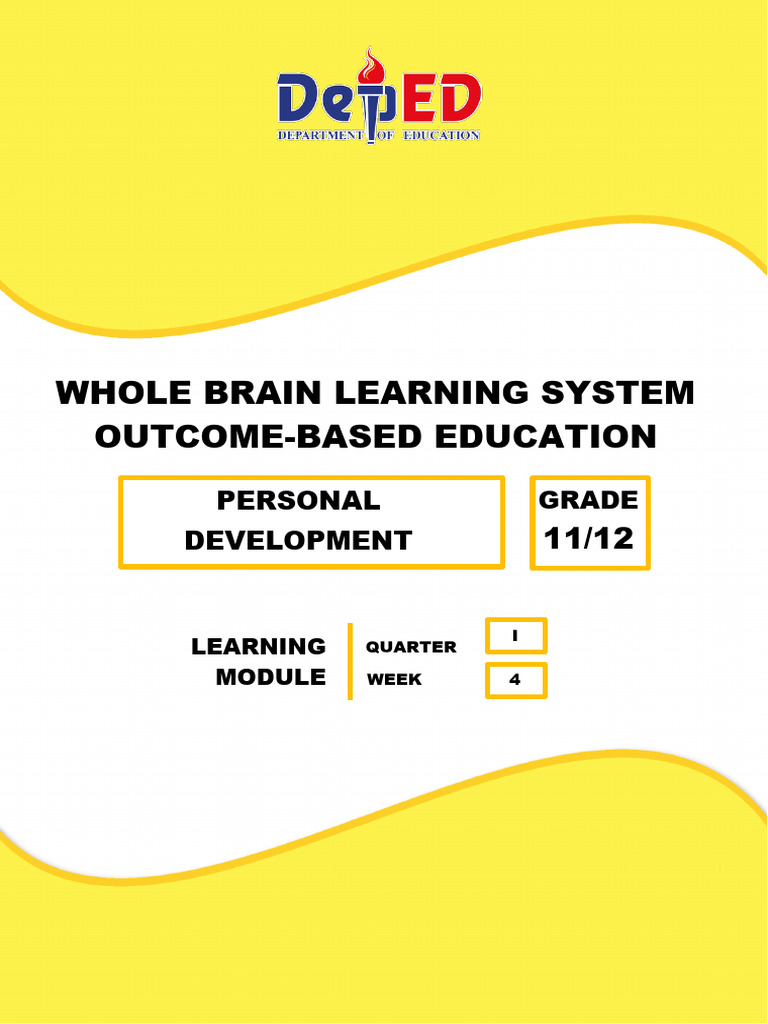 MODULE-PERDEV-Q1-W4-3 | PDF | Stress (Biology) | Mental Health
