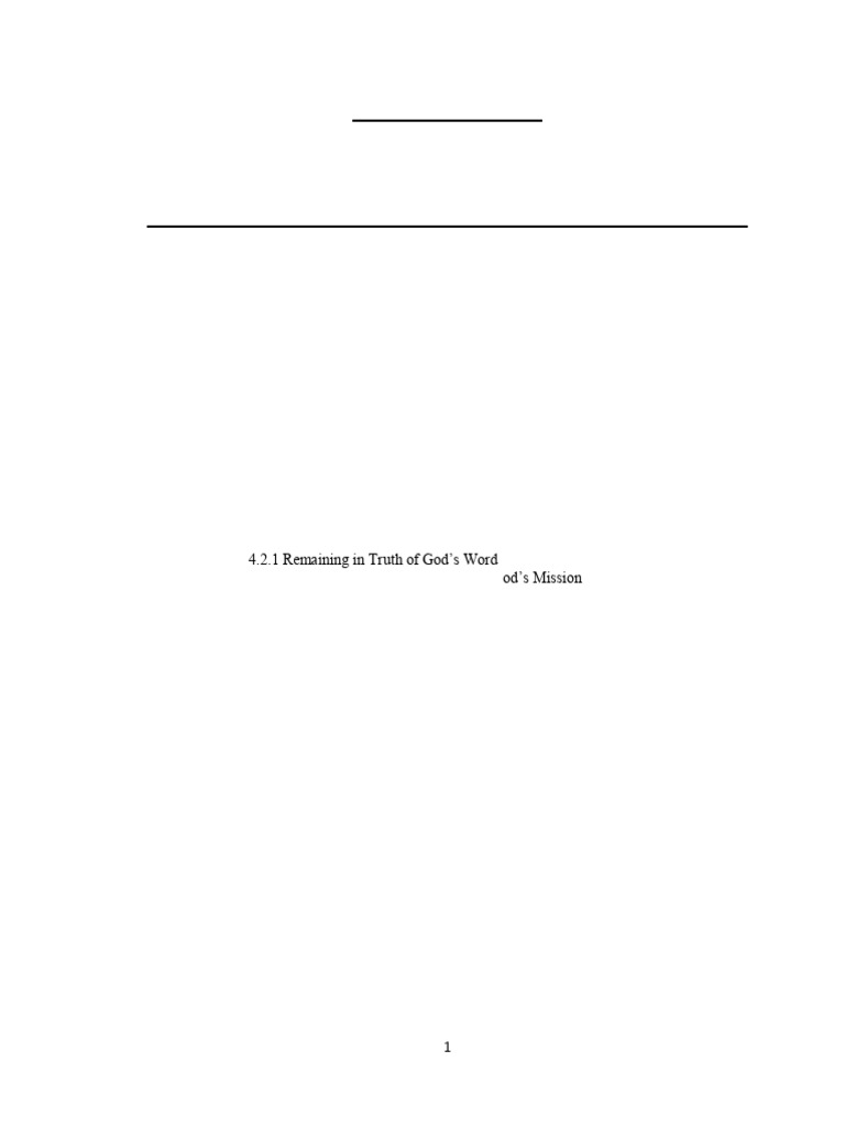 Missiological Significance of The Letters To The Seven Churches in The ...