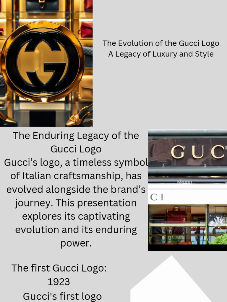 The Evolution of the Gucci Logo | PDF | Logos | Brand