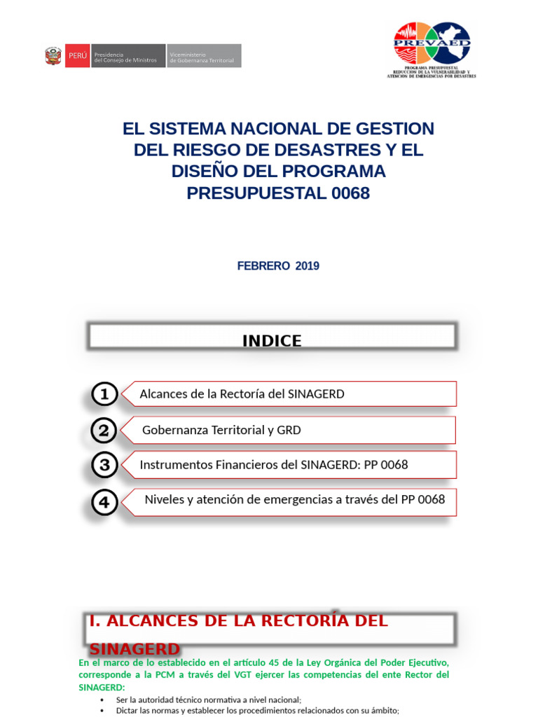 PRESENTACION LA LIBERTAD_FEB 2019v.kate | PDF | Saneamiento | Reducción de Desastres