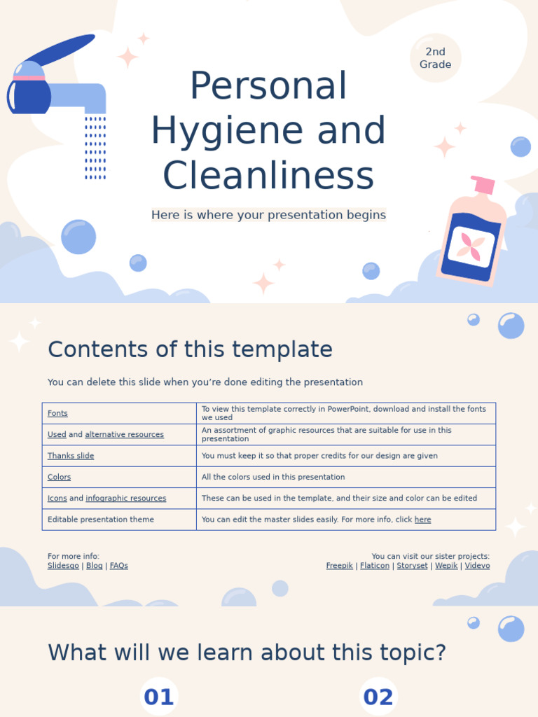 2nd Grade Health & Hygiene Guide | PDF | Mind | Hygiene