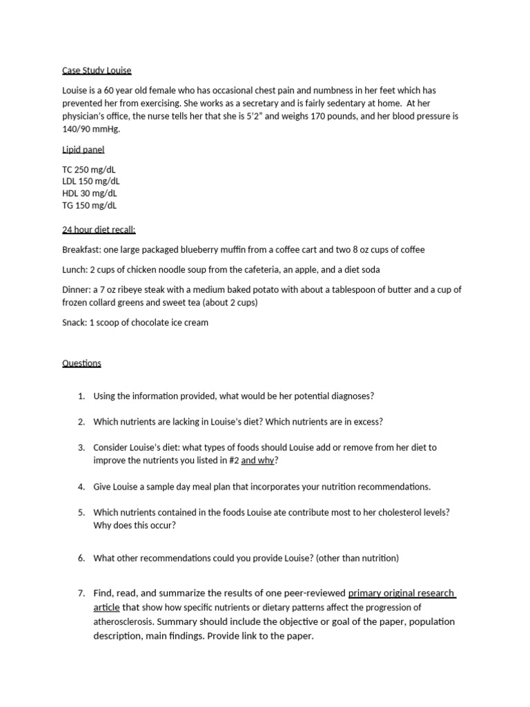 Case Study - Louise-CVD Fall 2022 | PDF