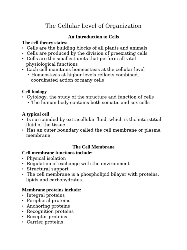 Understanding Cell Structure and Functions | PDF | Endoplasmic ...