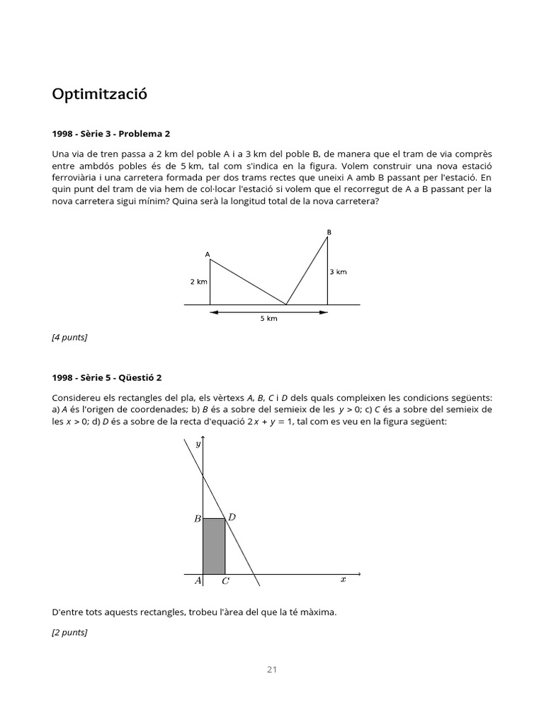 Recull Pau Optimitzacio | PDF