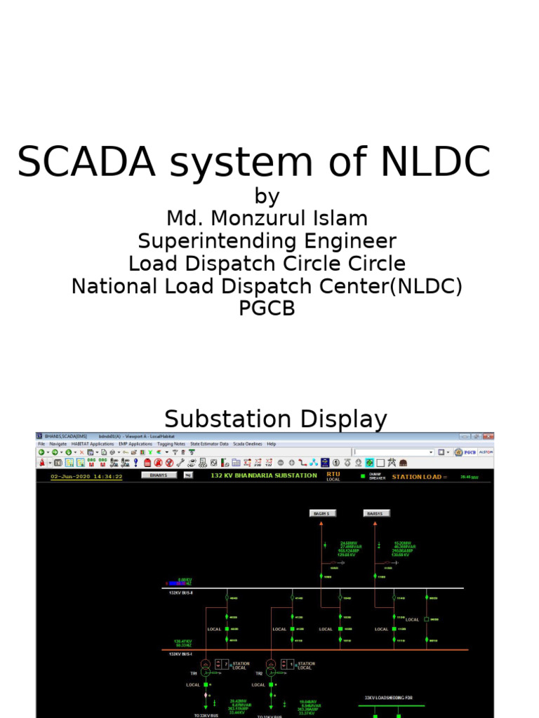 SCADA System Overview for NLDC | PDF | Scada | Databases