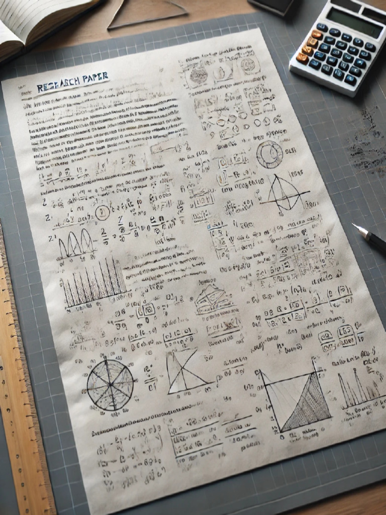 DALL·E 2025-01-22 23.45.49 - A realistic image of a research paper ...