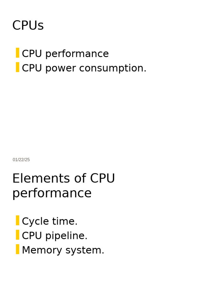 CPU Performance and Power Consumption | PDF | Central Processing Unit ...