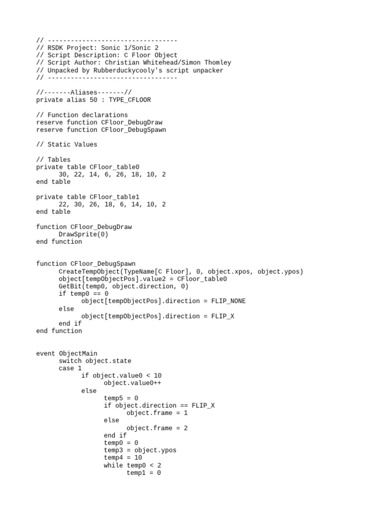 Collapsing Floor | PDF | Computer Programming