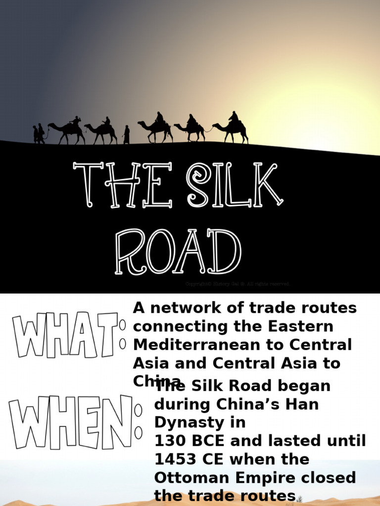 Overview of the Silk Road History | PDF | Silk Road