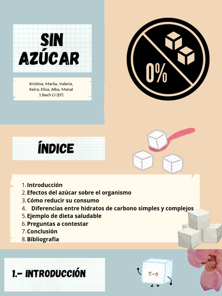 Dieta Saludable Sin Azúcar | PDF | Diabetes | Azúcar
