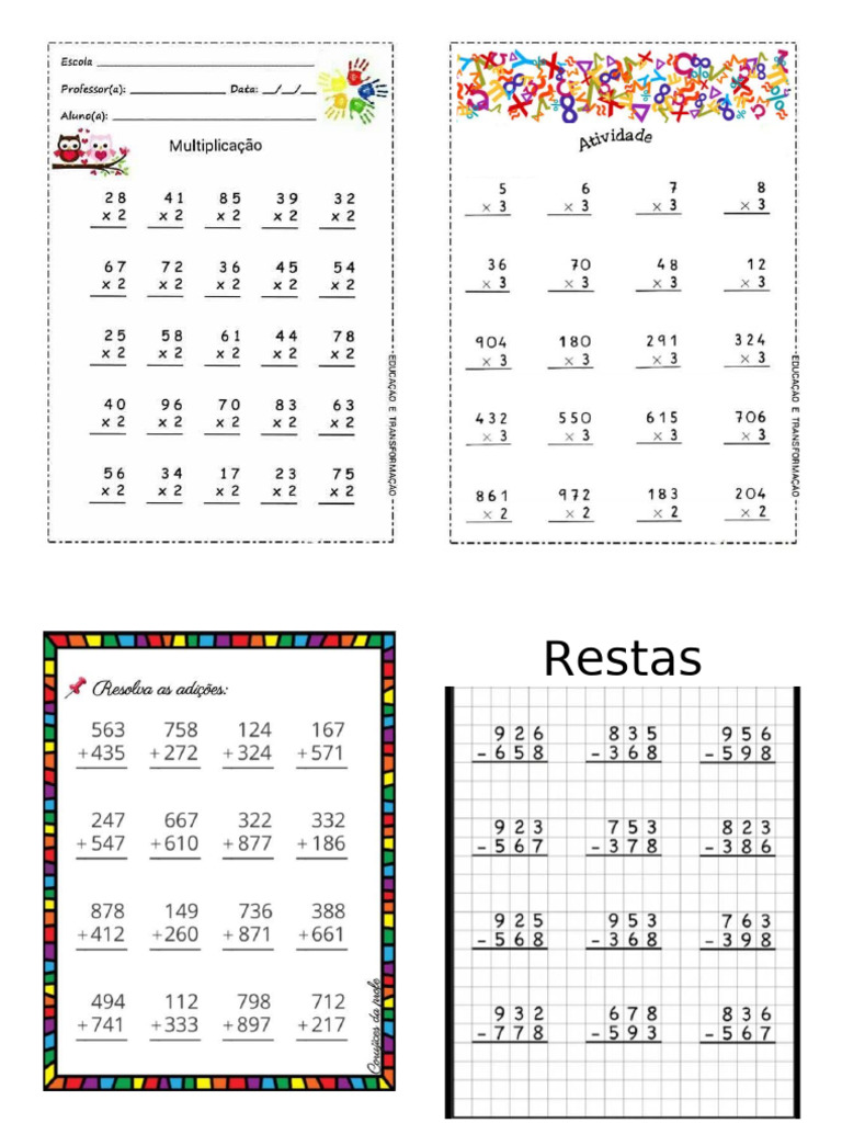 Contas | PDF
