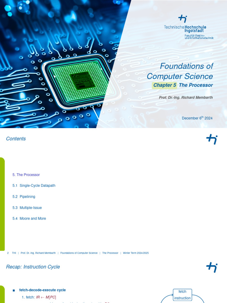 Processor Architecture Overview | PDF | Central Processing Unit ...