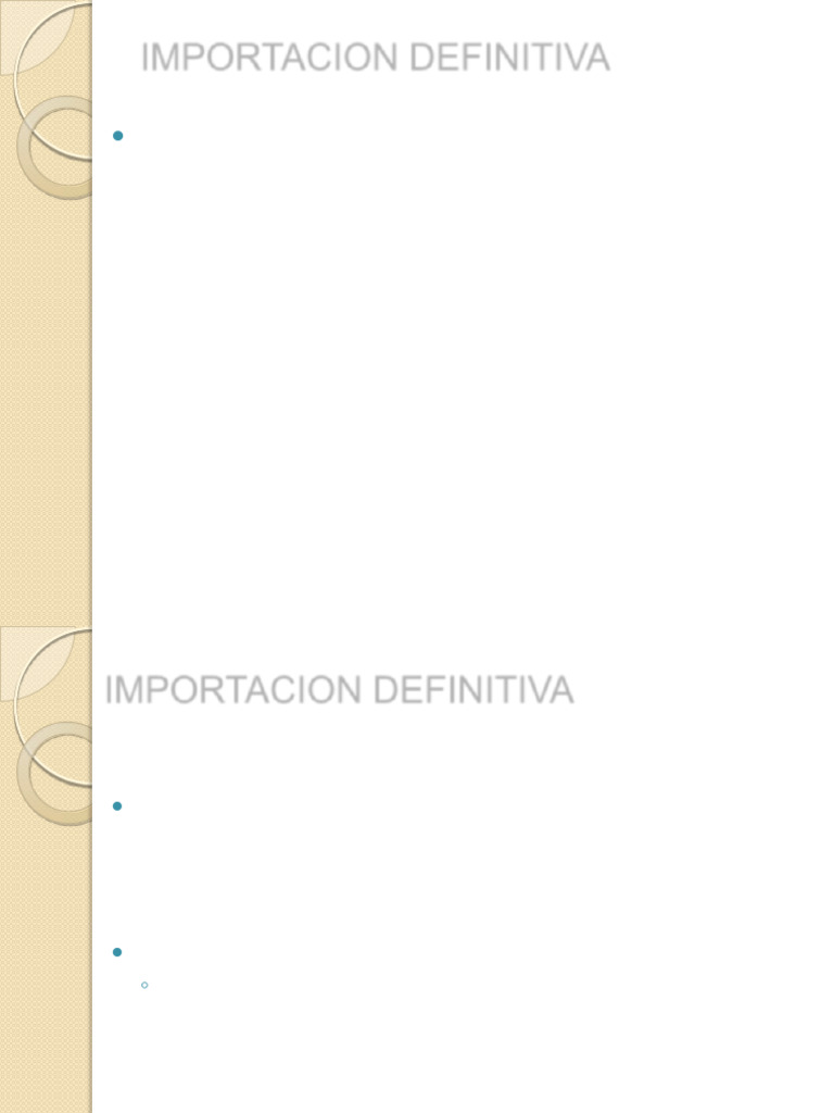 Importacion Definitiva | PDF | aduana