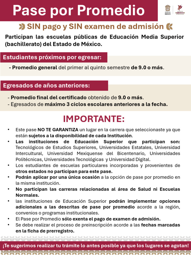 Pase Promedio | PDF