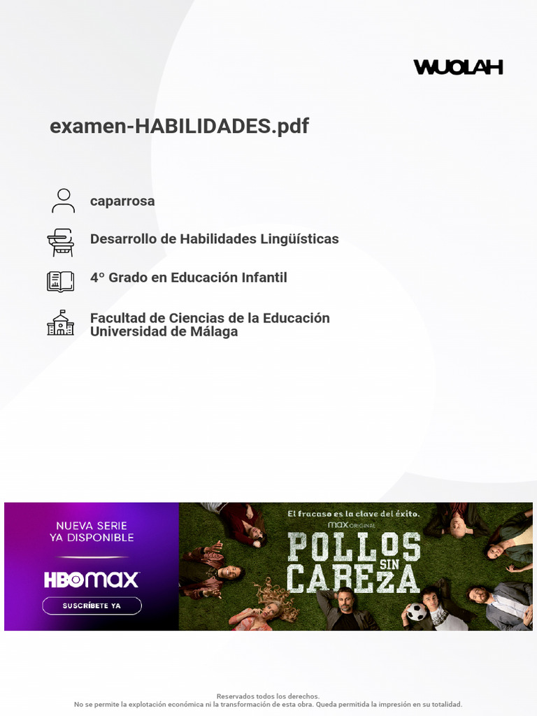 Desarrollo de Habilidades Lingüísticas | PDF | Palabra | Comunicación