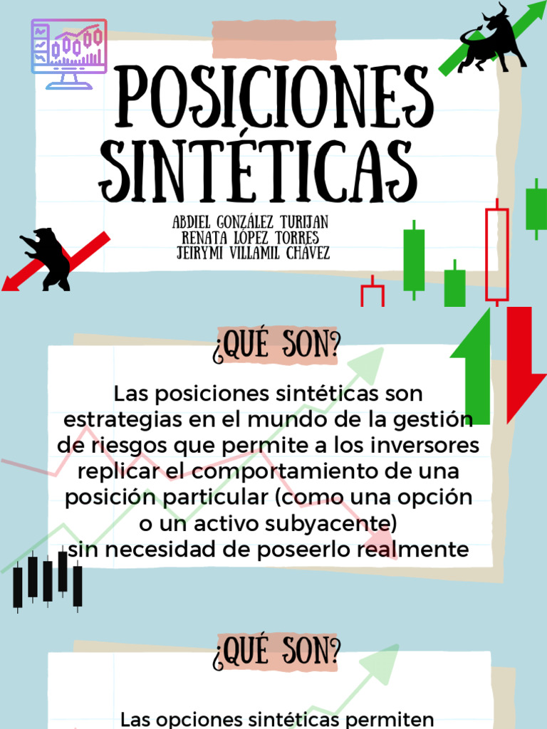 Posiciones Sintéticas | PDF | Opción (Finanzas) | Compartir (Finanzas)