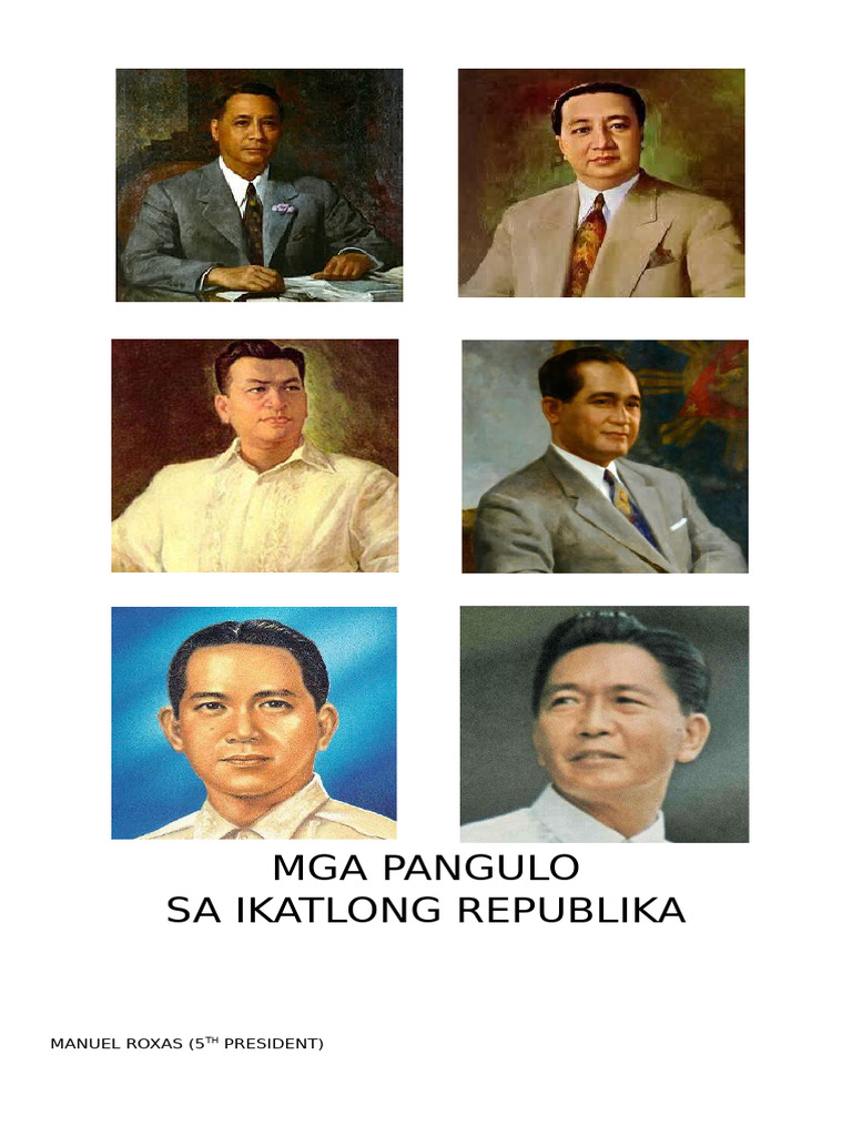 Mga Pangulo | PDF