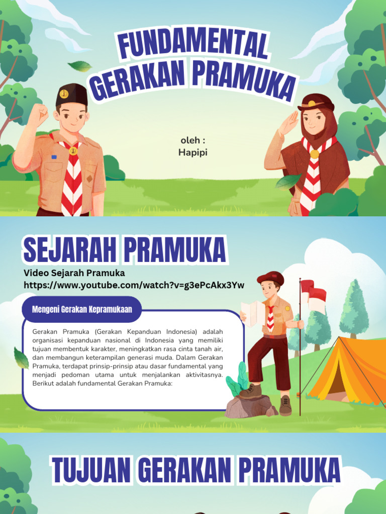 Fundamental Gerakan Pramuka - HAPIPI | PDF