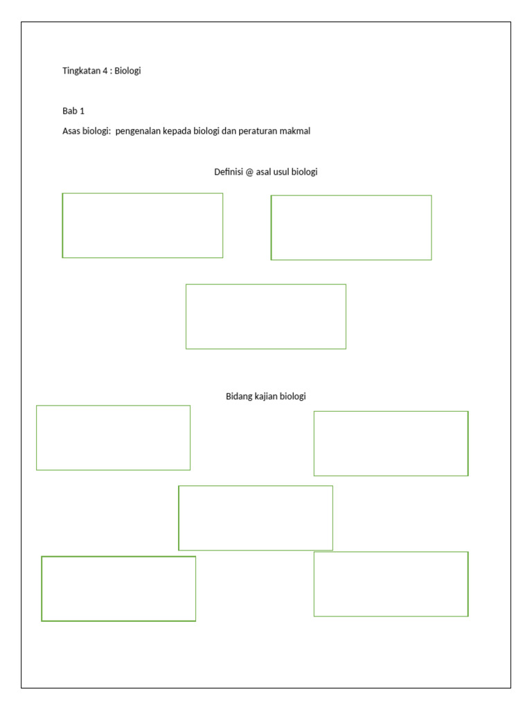 Bio Bab 1 | PDF