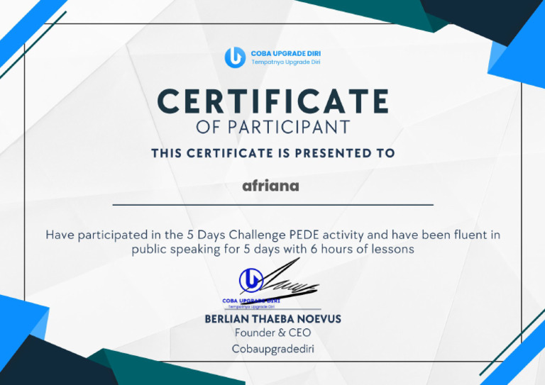 Sertifikat Ikut Serta Batch 2 | PDF